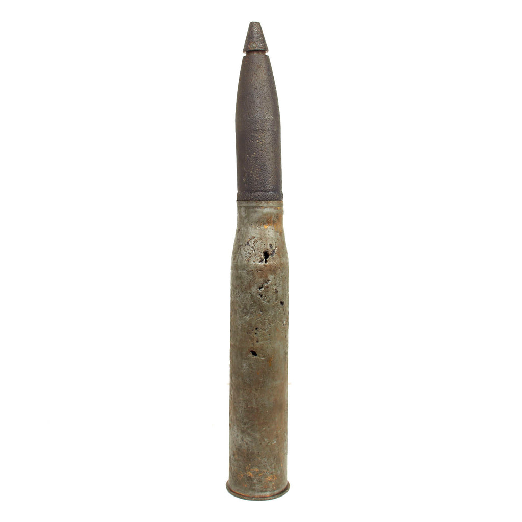 Original German WWII Panzer IV Inert 7.5cm KwK 40 Shell by Deutsche Rö ...