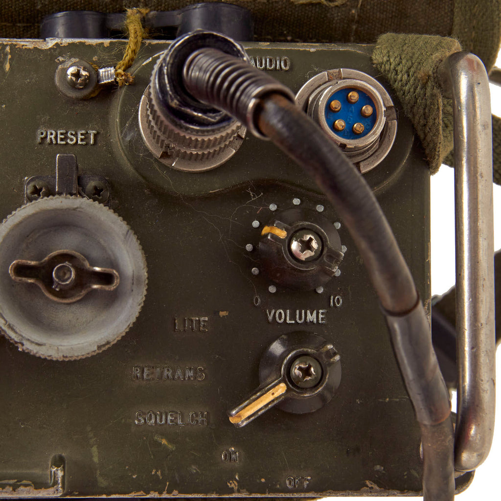 Original U.S. Vietnam War Radio Pack Set RT-505 PRC-25 with ST-138 Car ...