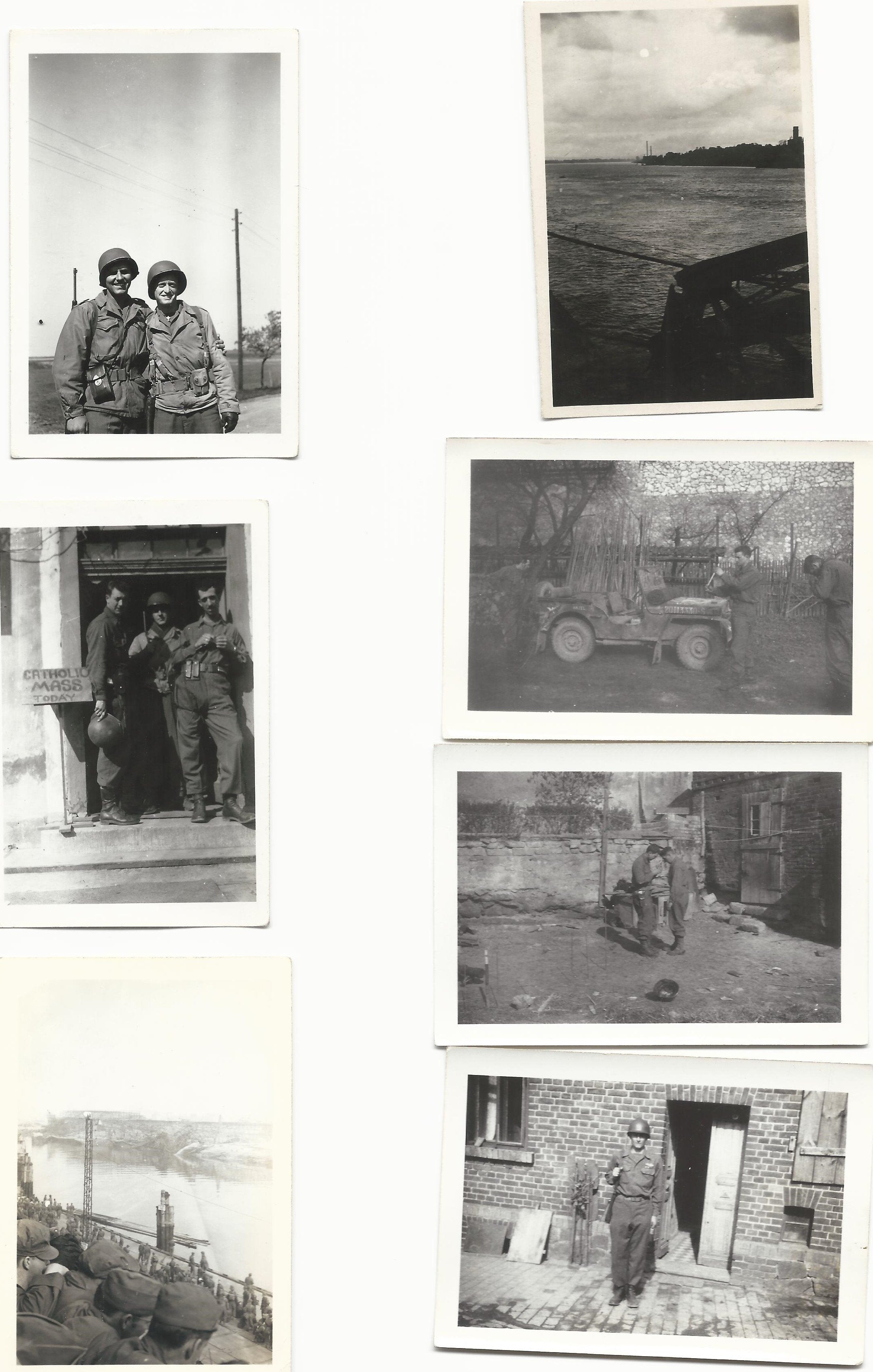 Original German WWII National Flag Signed by 104th Infantry Division ...