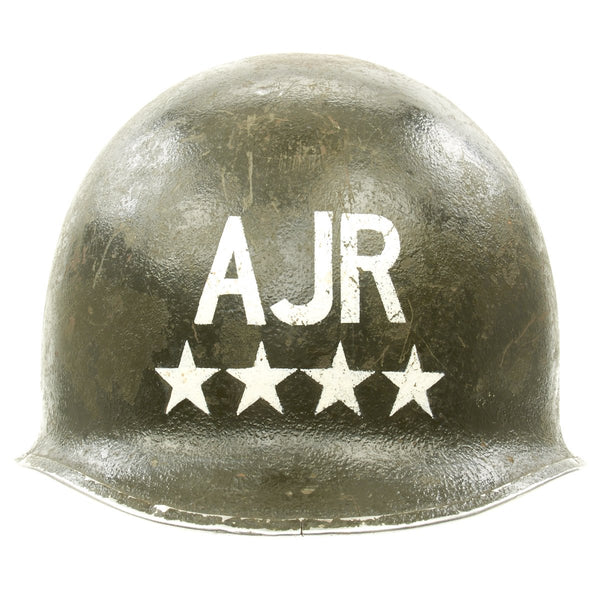 Original U.S. WWII Possible 4 Star General 1942 M1 Helmet with ...