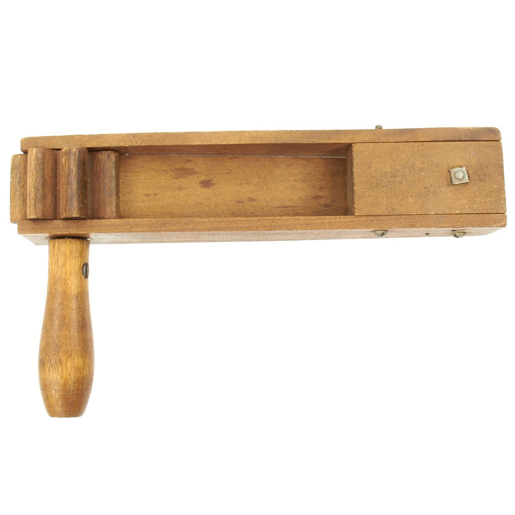 Original British WWI Wood Gas Alarm Rattle – International Military ...