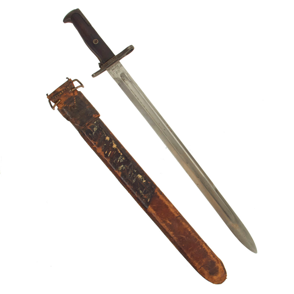 Original U.S. WWI M1905 Springfield 16" Rifle Bayonet marked S.A. Date ...