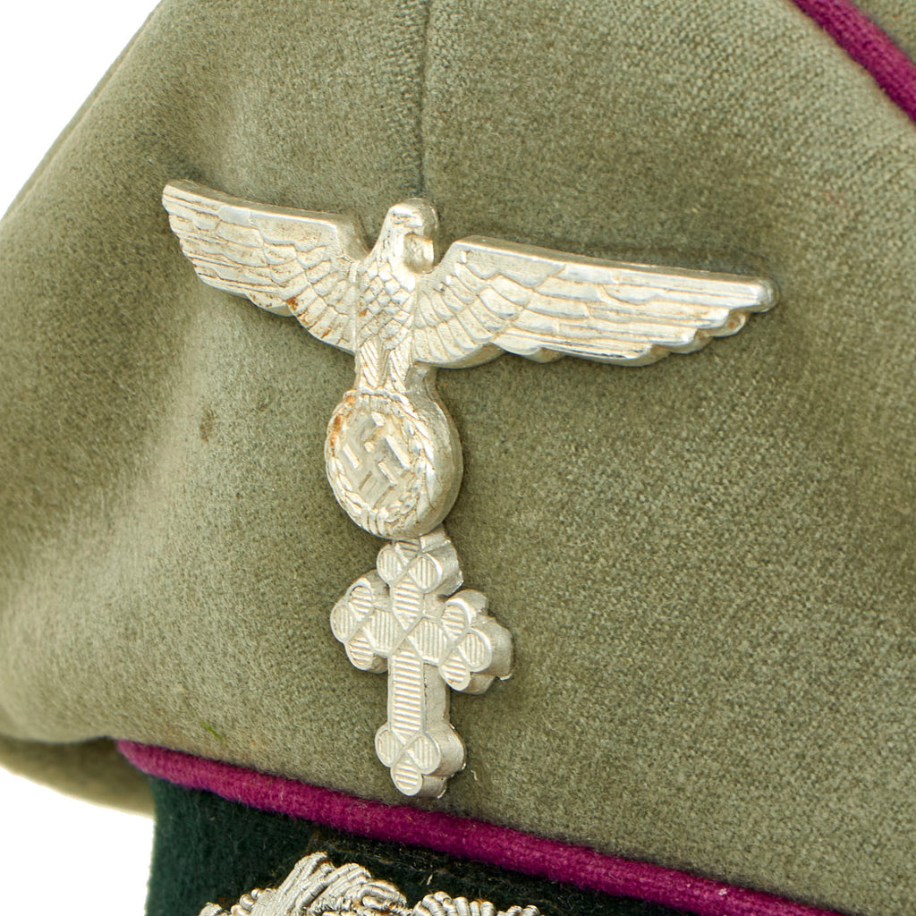 Original German WWII Dr. Heinrich Schultheis 5th Mountain Division Cha ...