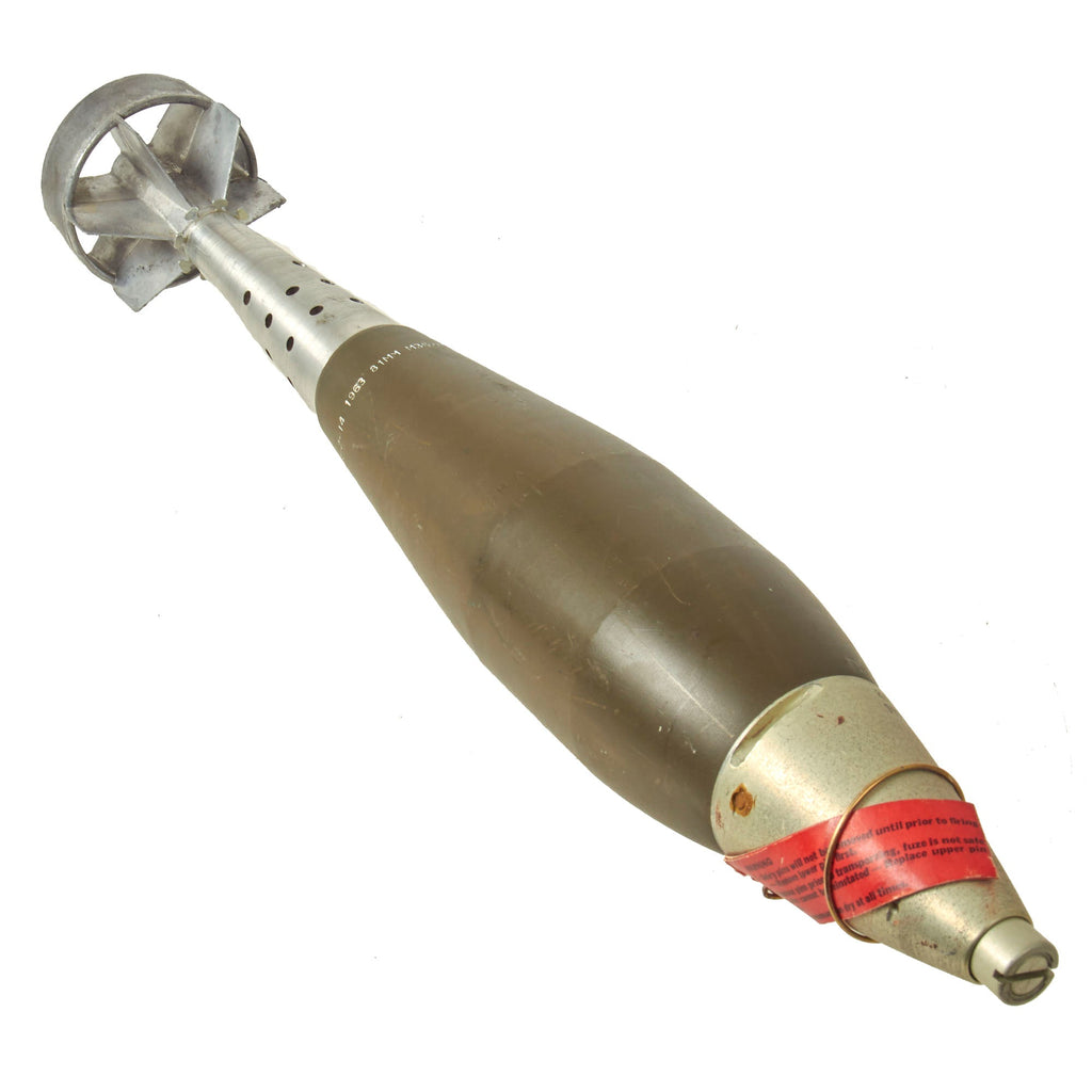 Original U.S. Vietnam War Inert M362A1 HE 81mm Mortar Round - Dated 19 ...