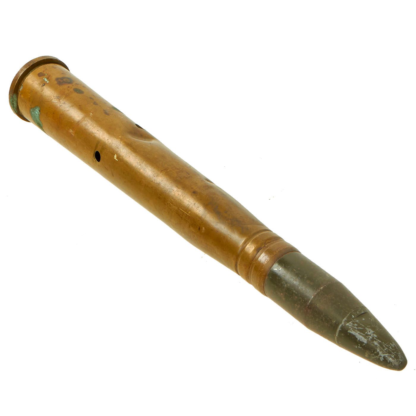 Original U.S. WWII Inert 40mm M25 US Army Issue Bofors Gun Dummy Round ...