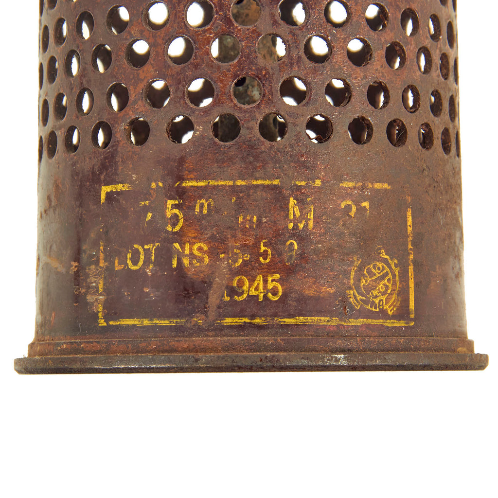 Original U.S. Korean War 75mm M20 Recoilless Rifle 1953 Dated Inert M3 ...