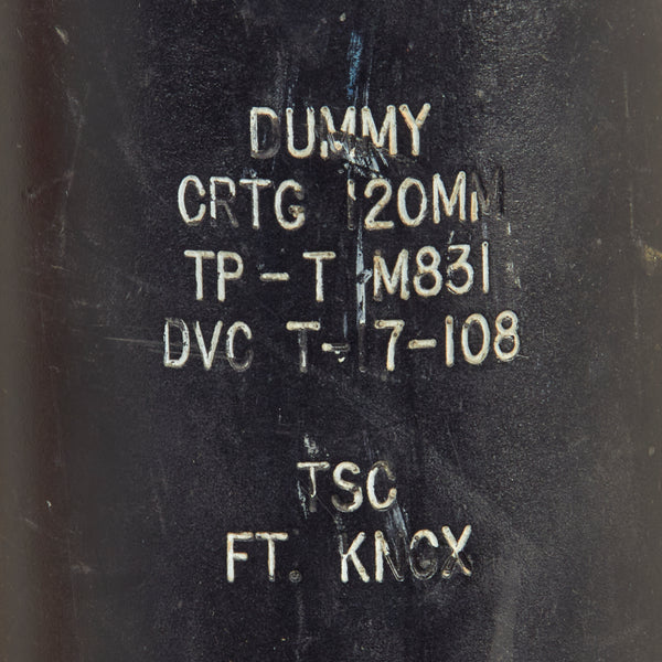Original U.S. M1 Abrams Dummy 120mm TP-T M831 Cartridge – International ...