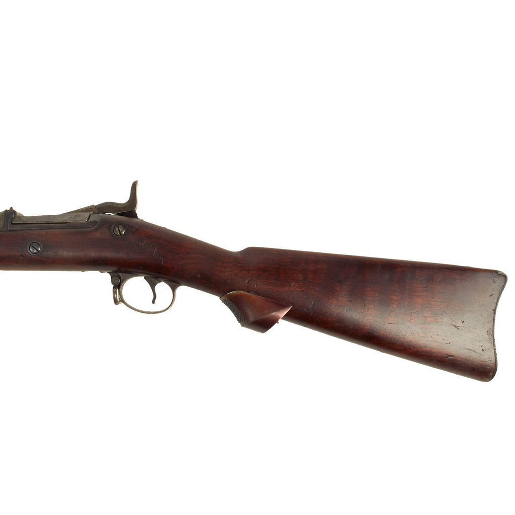 Original U.S. Springfield Trapdoor Model 1884 Round Rod Bayonet Sharps ...