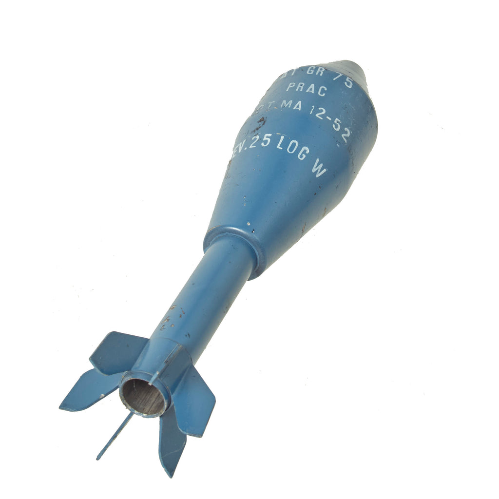 Original U.S. Korean War Inert M29 Practice Energa AT Rifle Grenade Tr ...