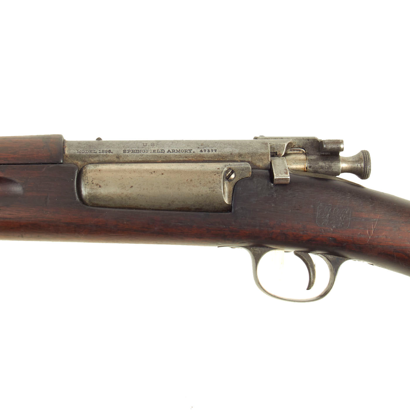 Original U.S. Springfield Model 1896 .30-40 Krag-Jørgensen Rifle Seria ...