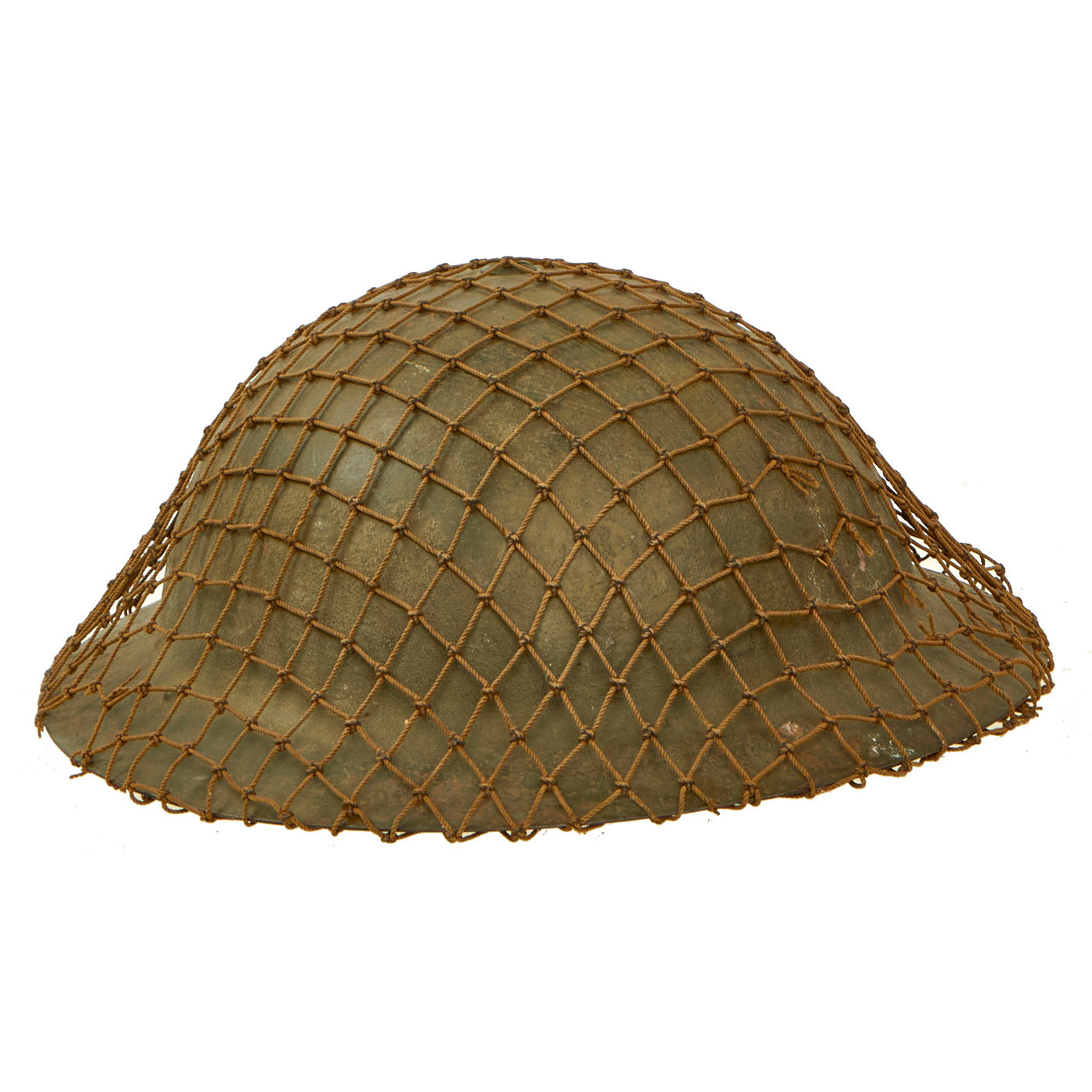Original Australian WWII Brodie MkII Steel Helmet with Net by Commonwe ...