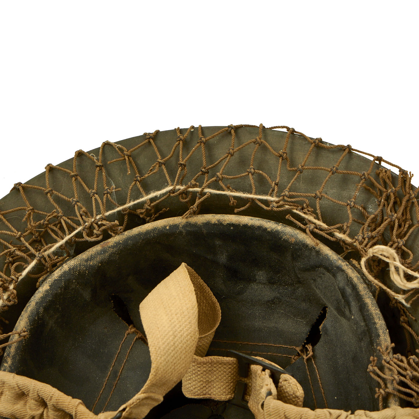 Original Australian WWII Brodie MkII Steel Helmet with Net by Commonwe ...