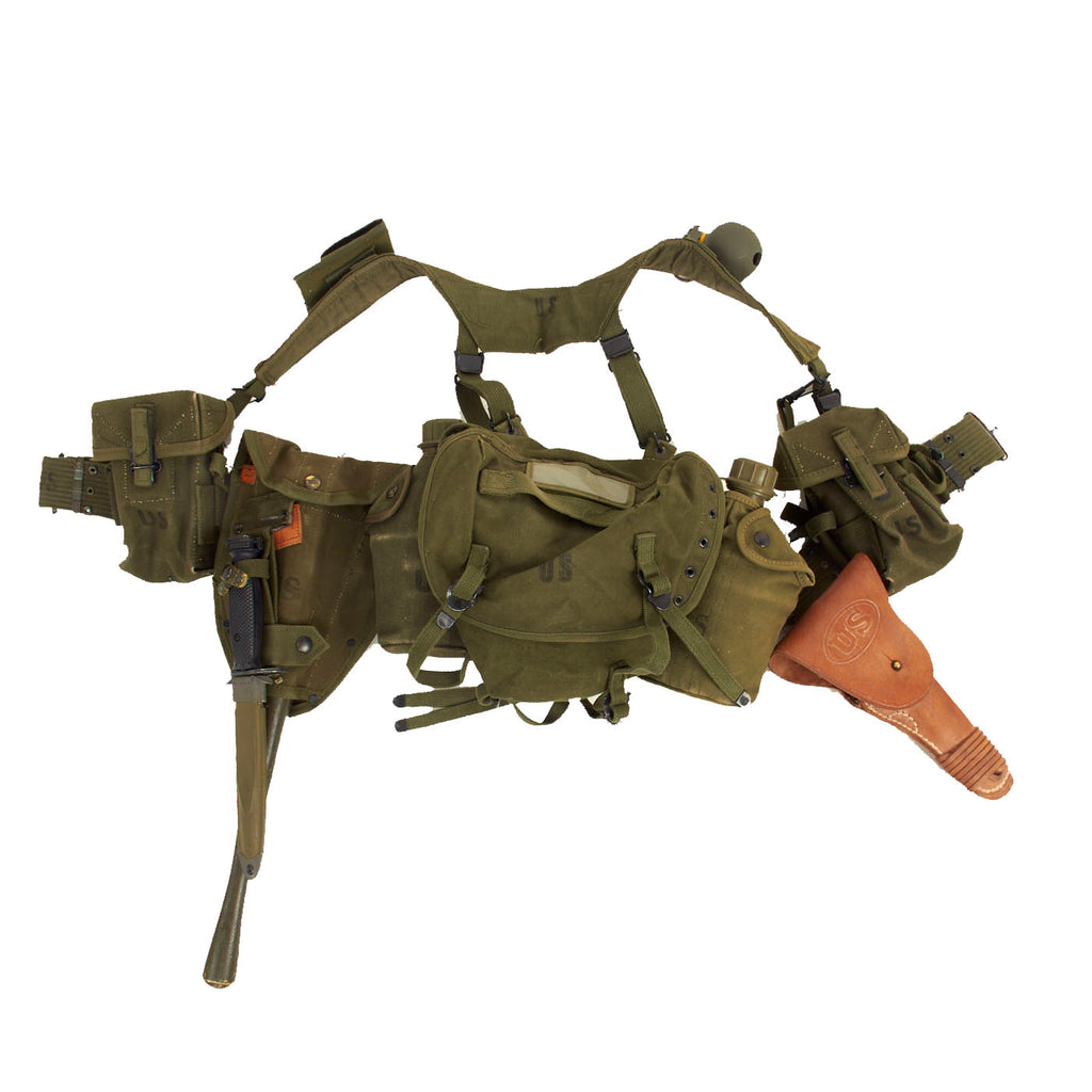 Original U.S. Vietnam War / Cold War Era M-1956 Load-Carrying Equipmen ...
