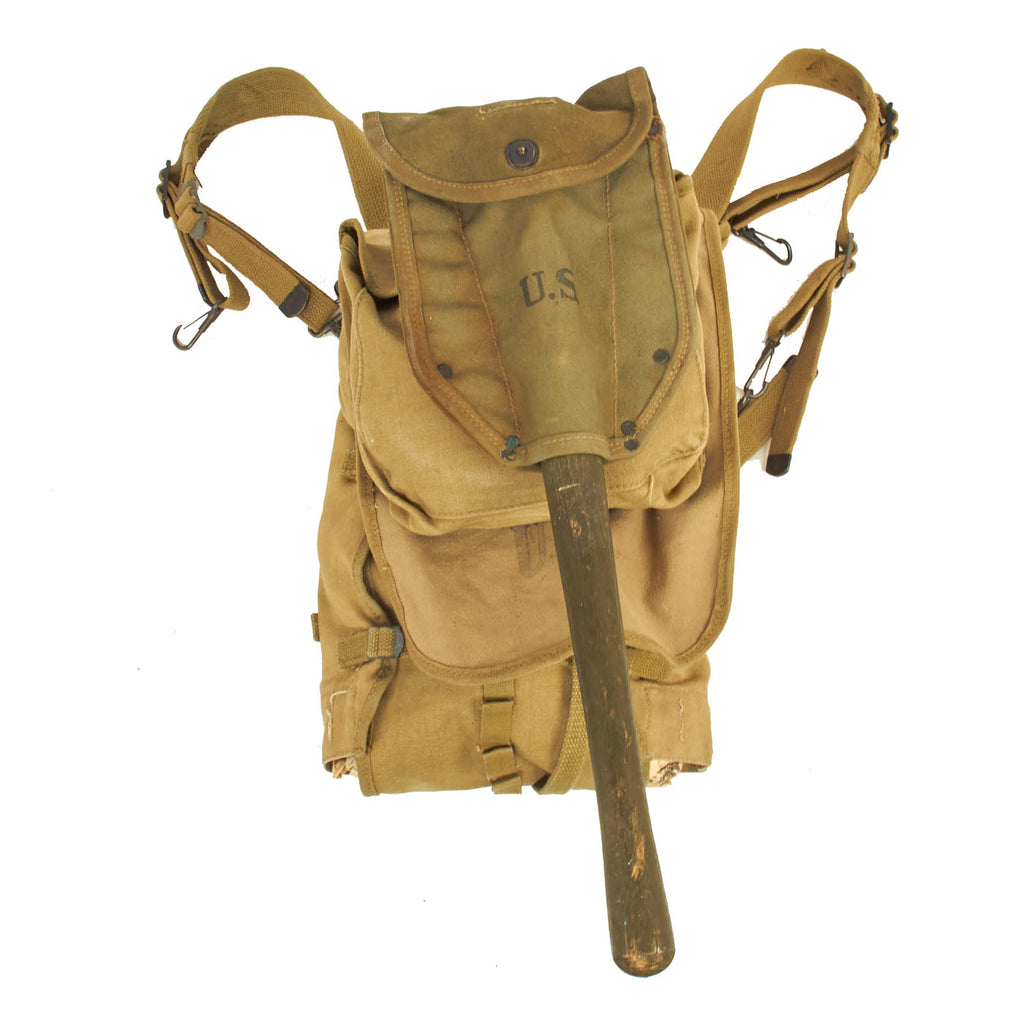 Original U.S. WWII M1928 Field Pack Haversack Grouping With M1918 BAR ...