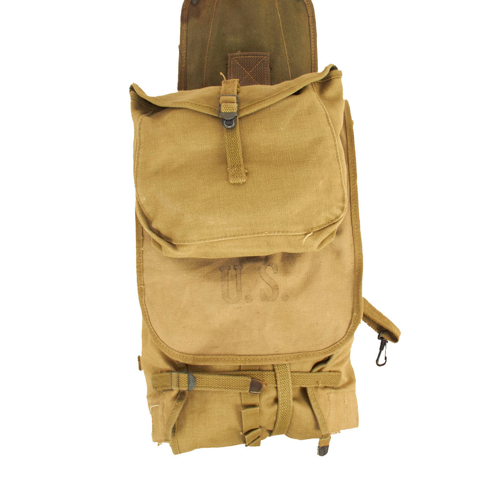 Original U.S. WWII M1928 Field Pack Haversack Grouping With M1918 BAR ...