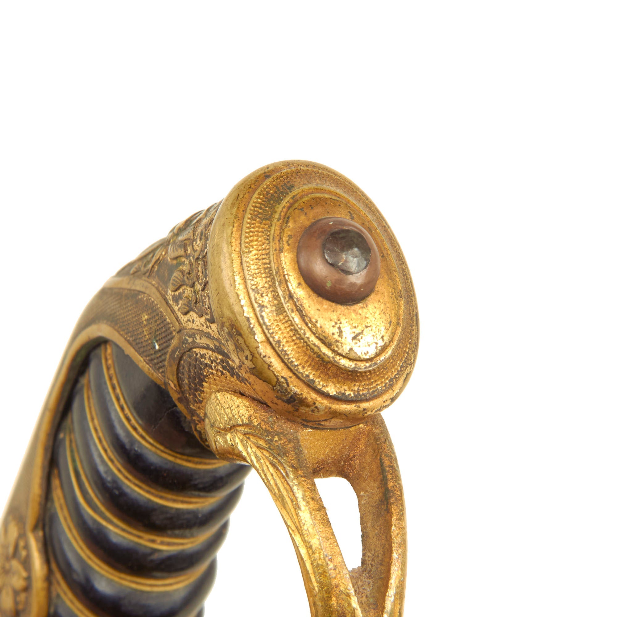 Original WWII Imperial Japanese Army Type 19 Kyu-Gunto Nickel Plated P ...