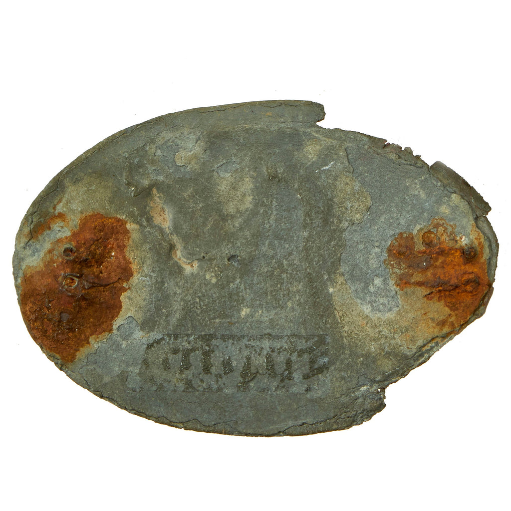 Original U.S. Civil War Federal Cartridge Box Plate Lot Ground Dug At ...