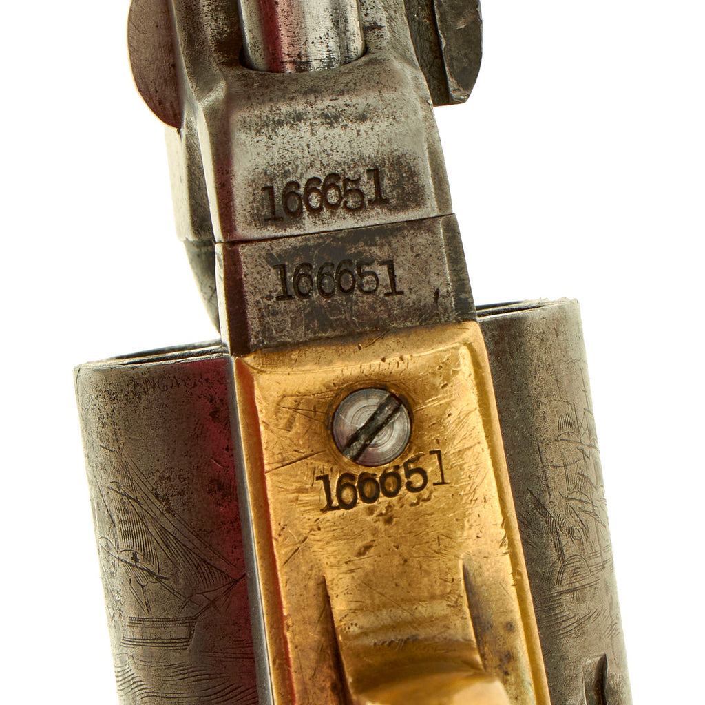 Original U.S. Civil War Colt M1851 Navy .36cal Percussion Revolver wit ...