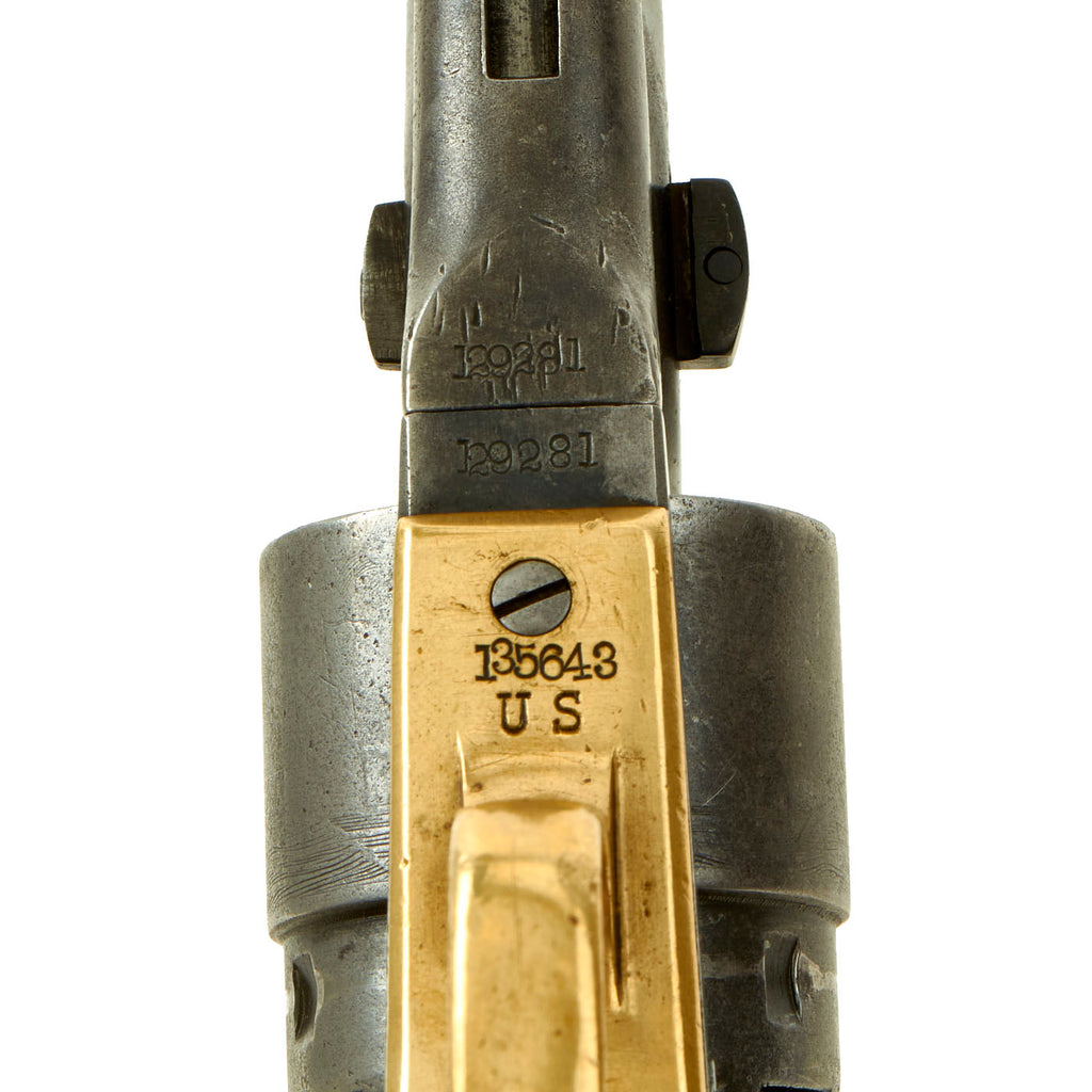 Original U.S. Civil War Colt M1860 Army Revolver with "US" Surcharge ...