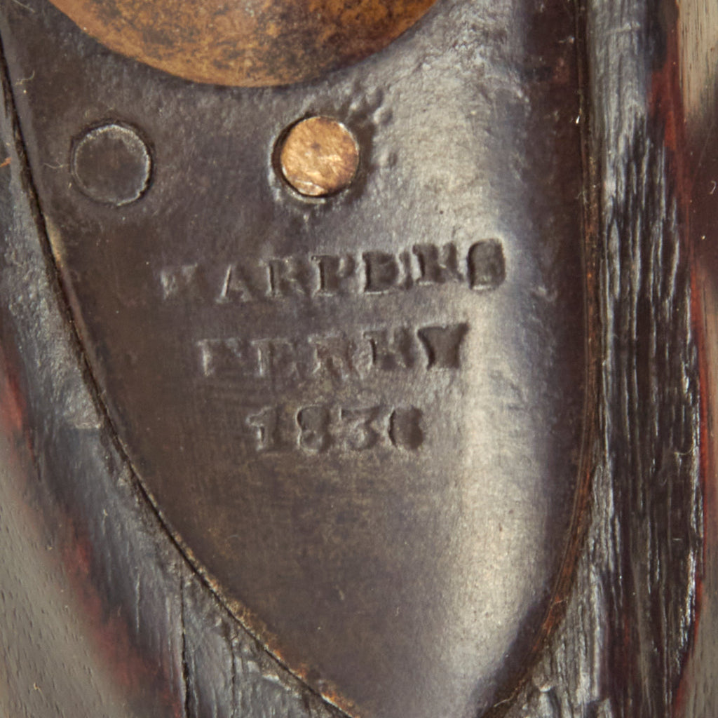 Original U.S. Springfield Model 1835 Flintlock Musket by Harpers Ferry ...