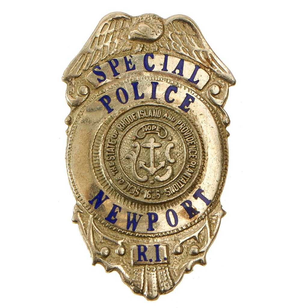 Original U.S. Law Enforcement Cap / Chest Badge Insignia Grouping - 5 ...