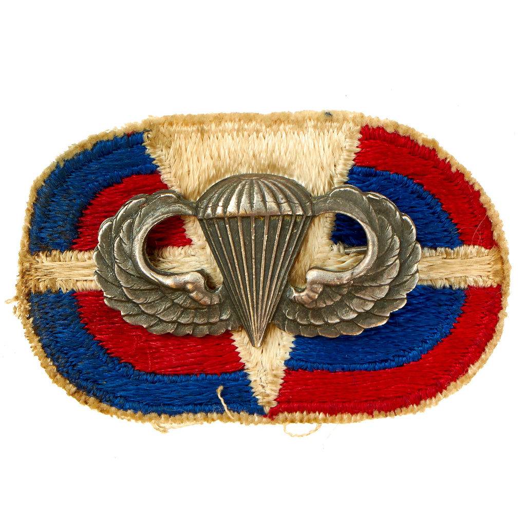 Original U.S. WWII to Post WWII Era US Army Airborne Unit Ovals and Pa ...