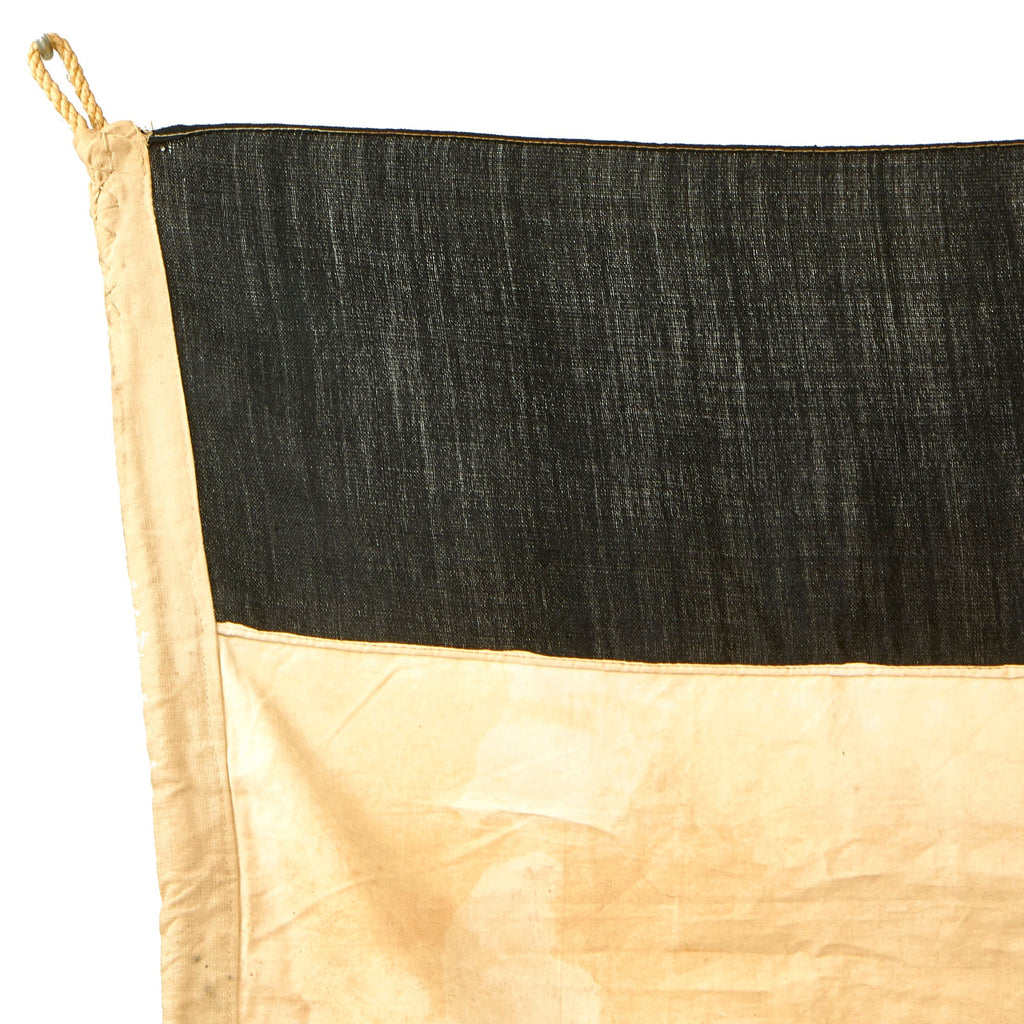 Original Imperial German WWI National Tri-Color Flag with Imperial Fam ...