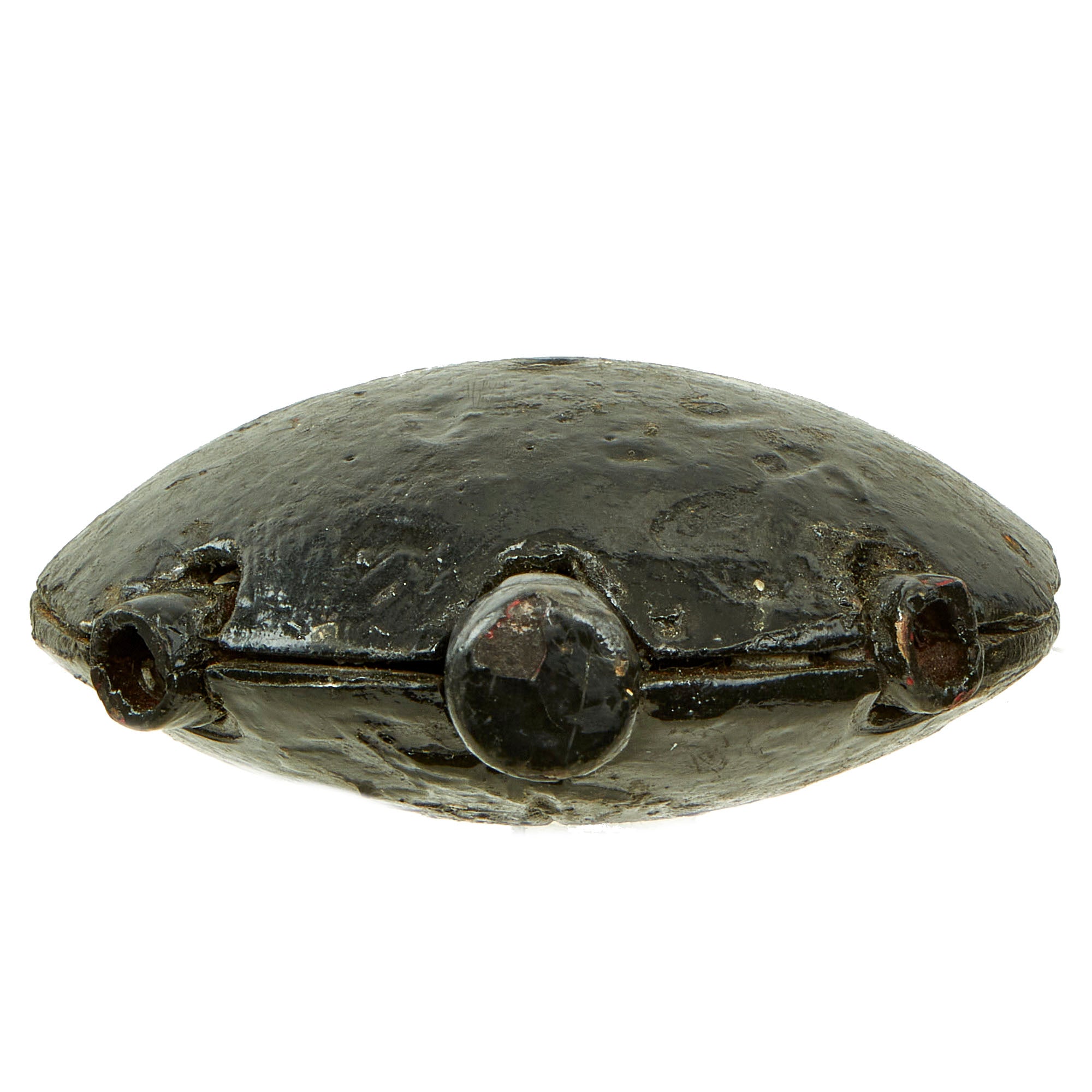 Original German WWI Model 1915 Inert "Turtle" Defensive Discus Hand Gr ...