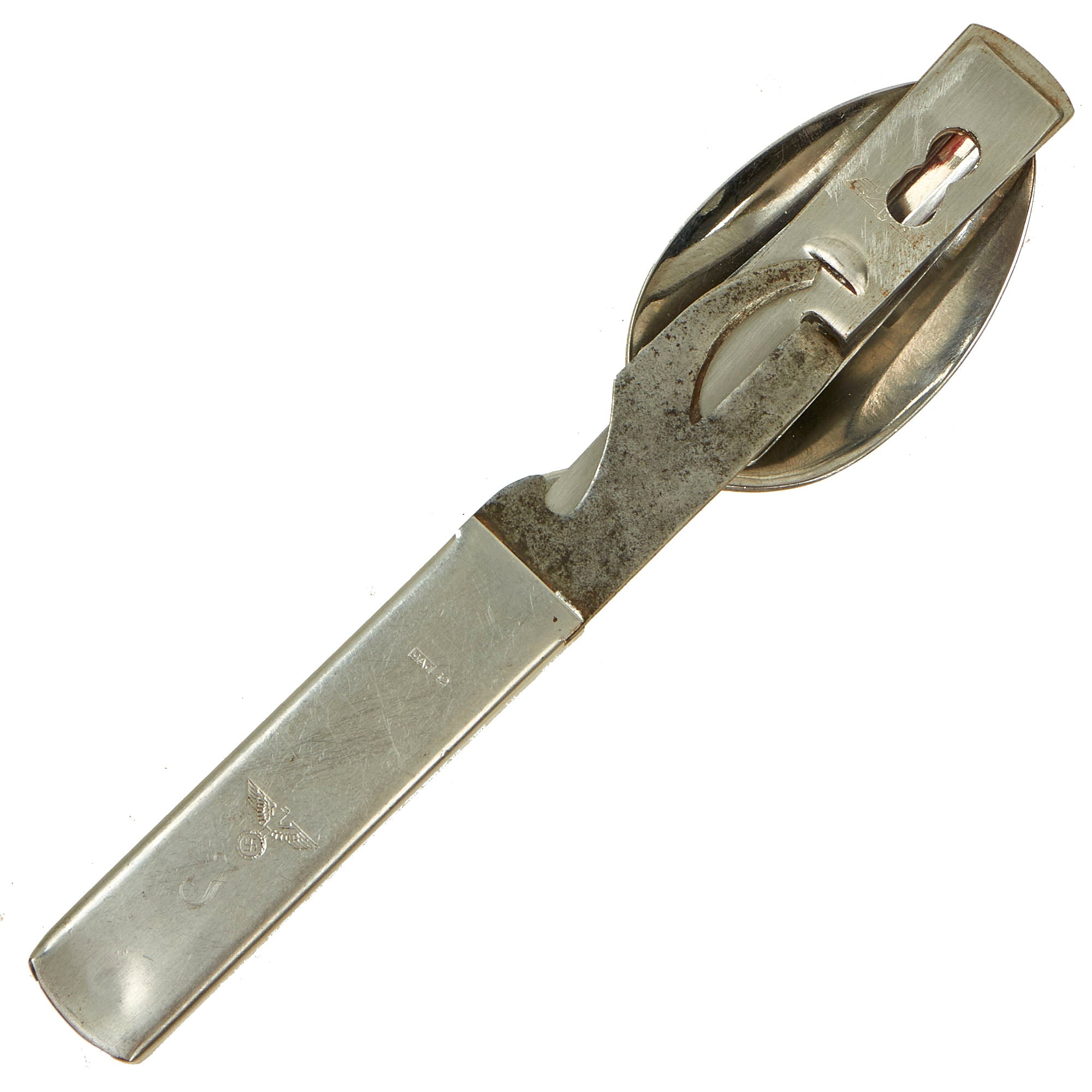 Original German WWII Mess Kit Utensil Set by Gustav Auerswald - dated ...