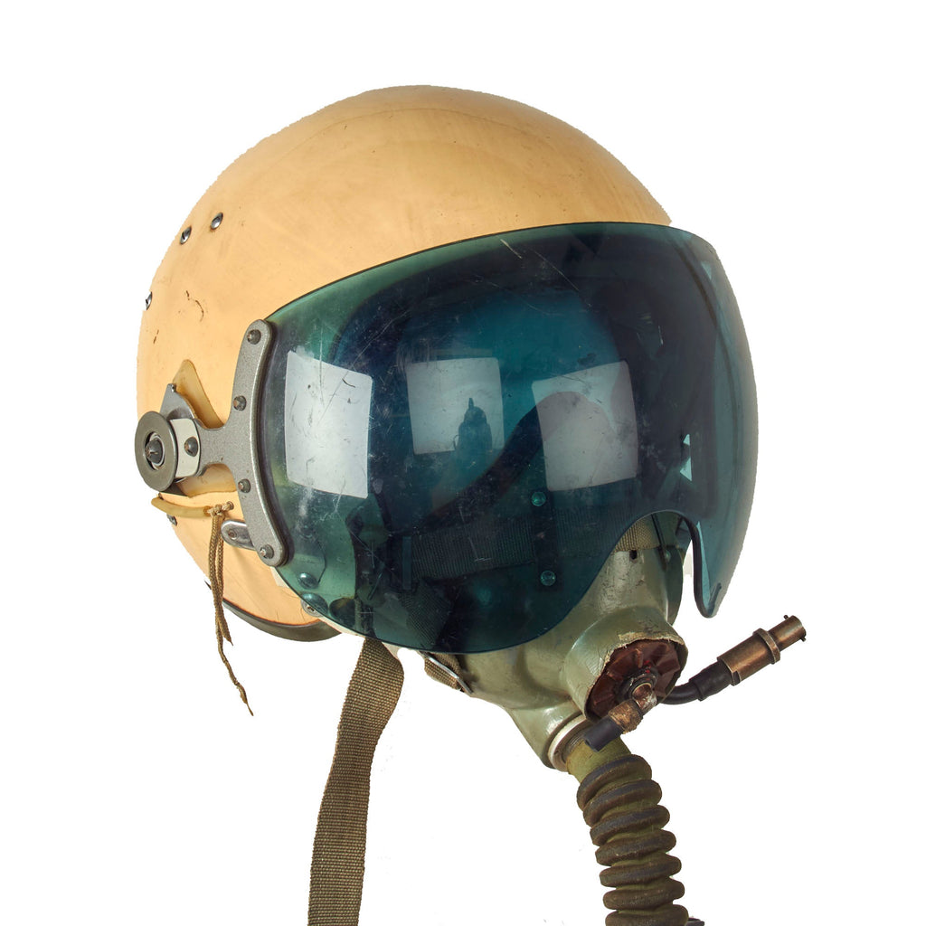 Original Soviet Cold War MiG-29 Fighter Jet Flight Helmet ZSh-5MKV2 wi ...