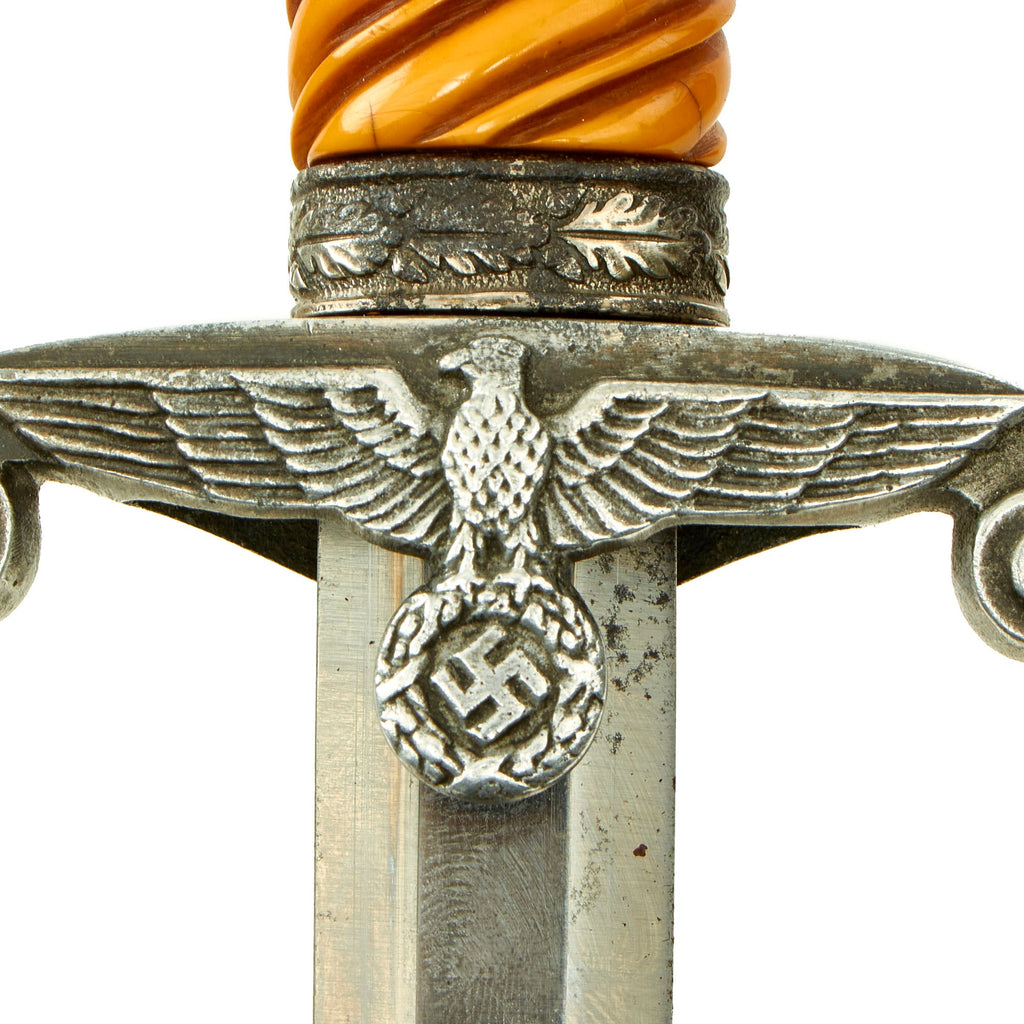 Original German WWII Early Army Heer Officer Dagger by SMF with Scabba ...
