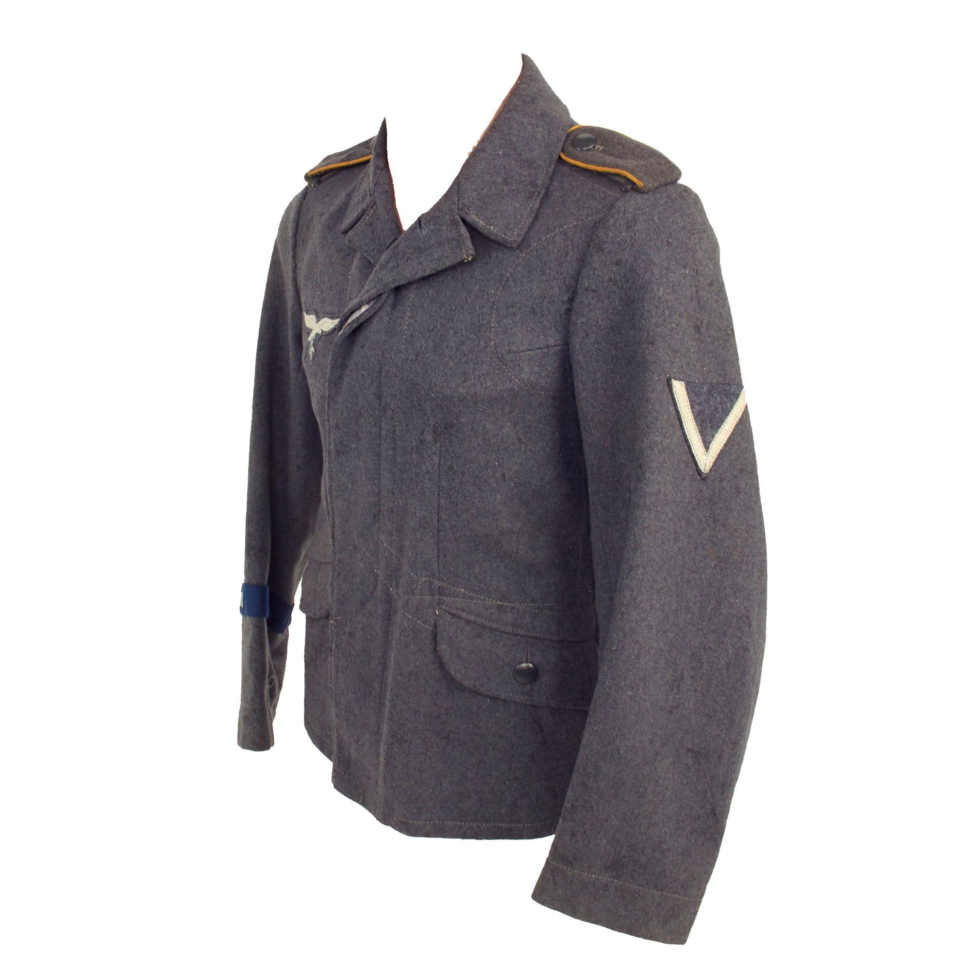 Original German WWII Luftwaffe Division Hermann Göring Panzer Signal B ...