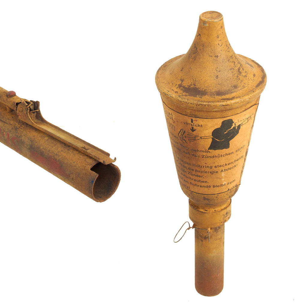 Original German WWII Panzerfaust 30 Klein Anti-Tank Launcher and Repli ...