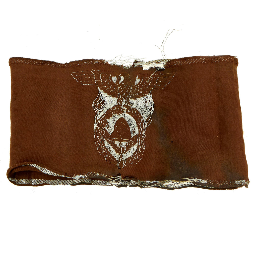 Original German WWII Service Worn RAD Labor Service Officer's Armband ...