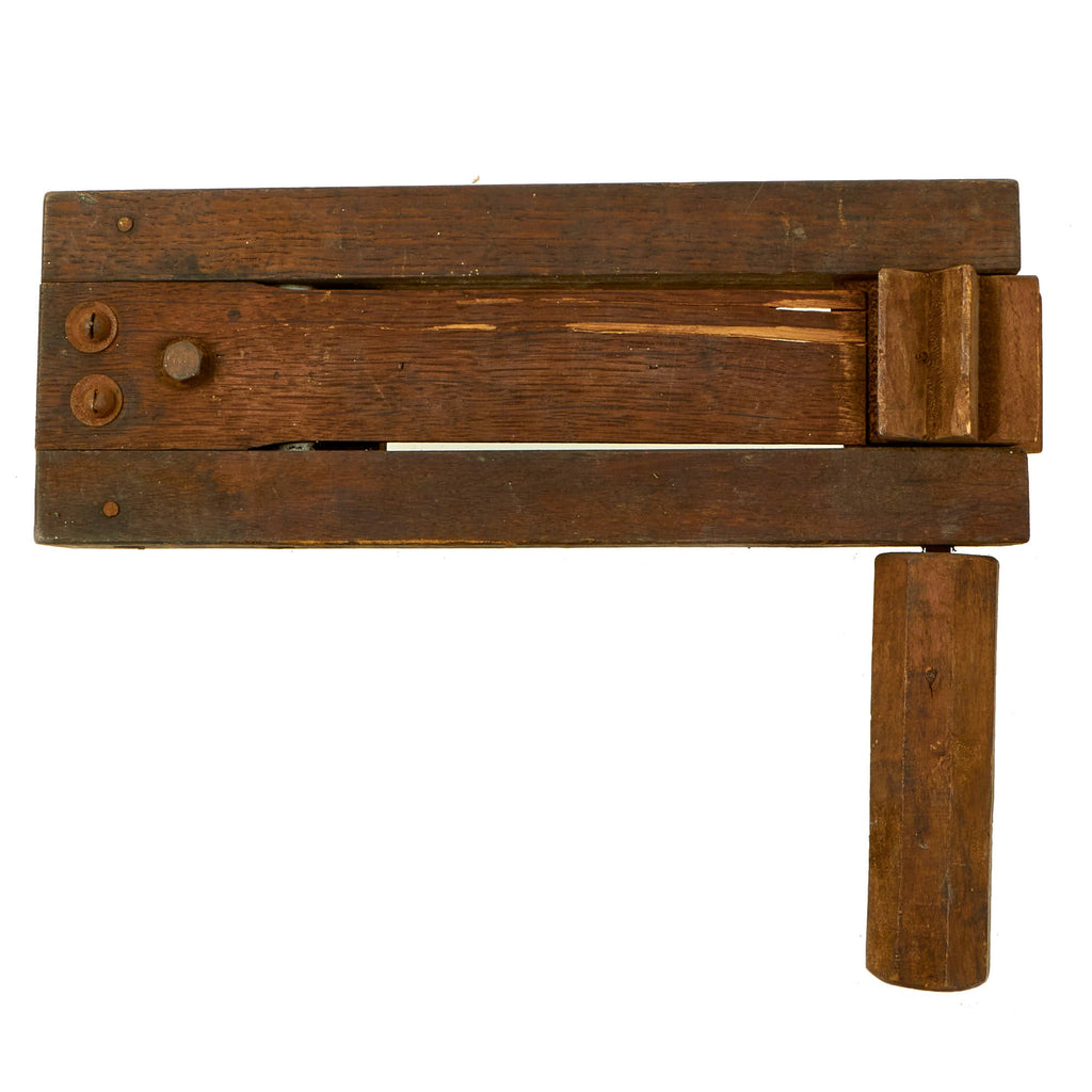 Original British WWI / WWII Wood Air Raid Alarm / Gas Rattle ...