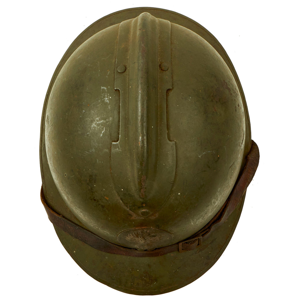Original French WWII Complete Early Model 1926 Adrian Infantry Helmet ...