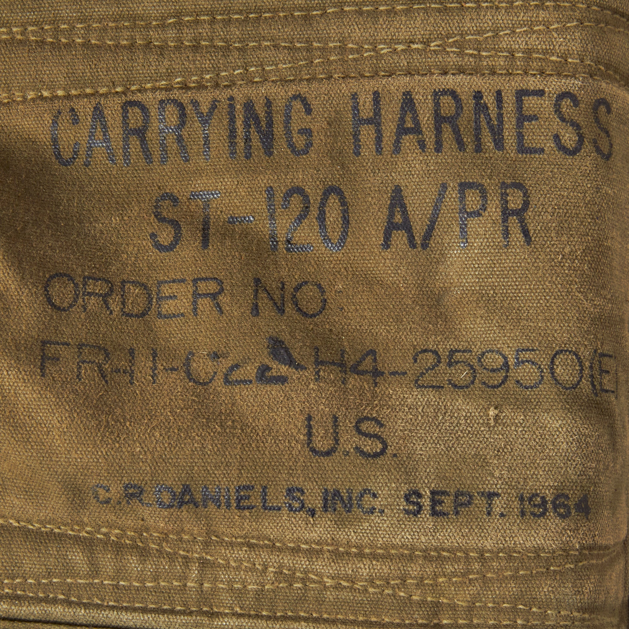 Original U.S. Korean & Vietnam War RT-176 AN/PRC-10 Backpack Radio Rig ...