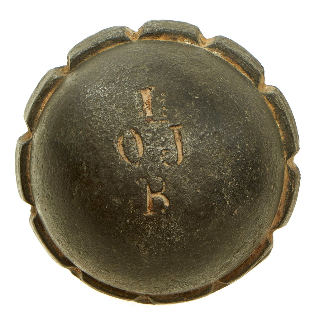 Original German WWI Model 1917 n/A Inert Egg Hand Fragmentation Grenad ...