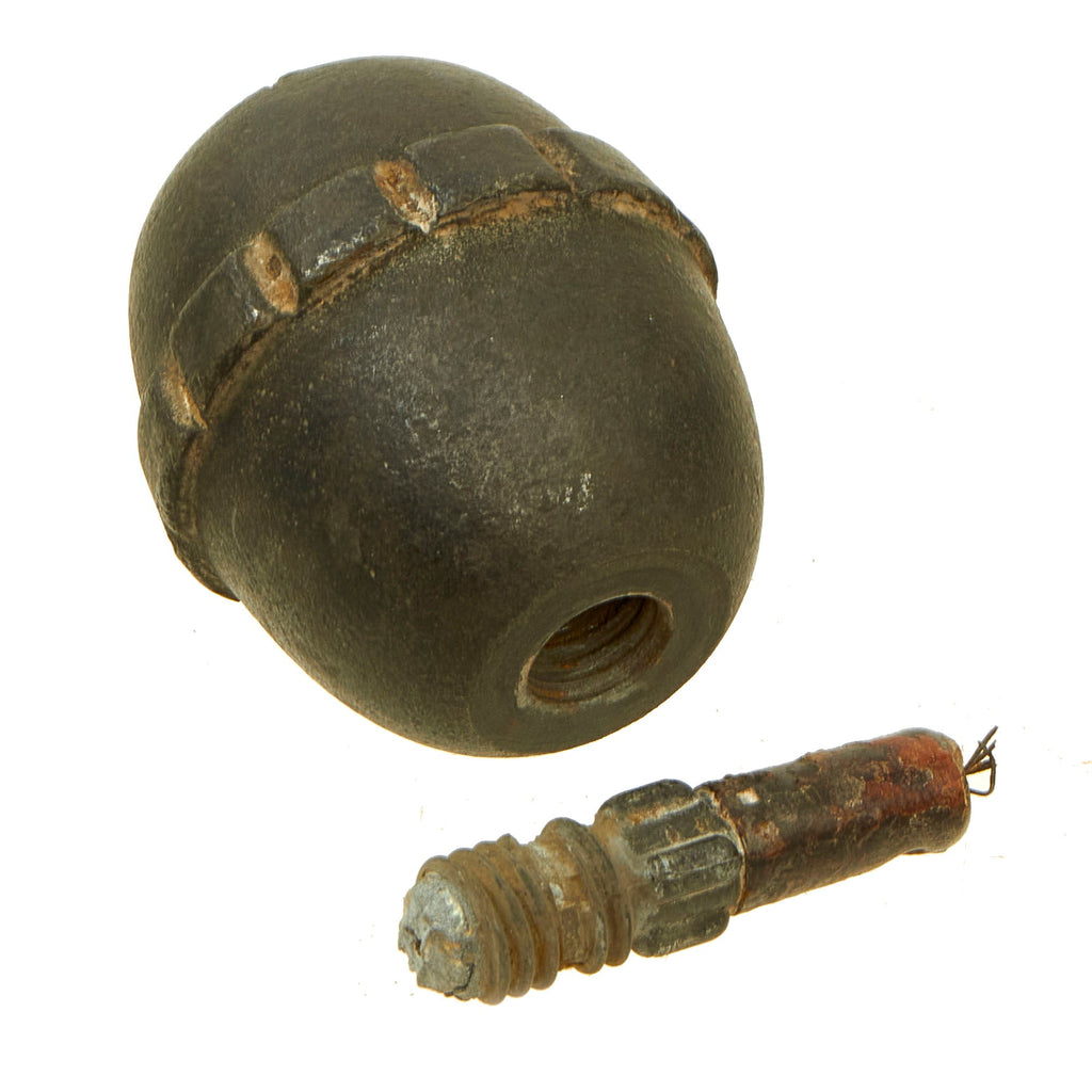 Original German WWI Model 1917 n/A Inert Egg Hand Fragmentation Grenad ...