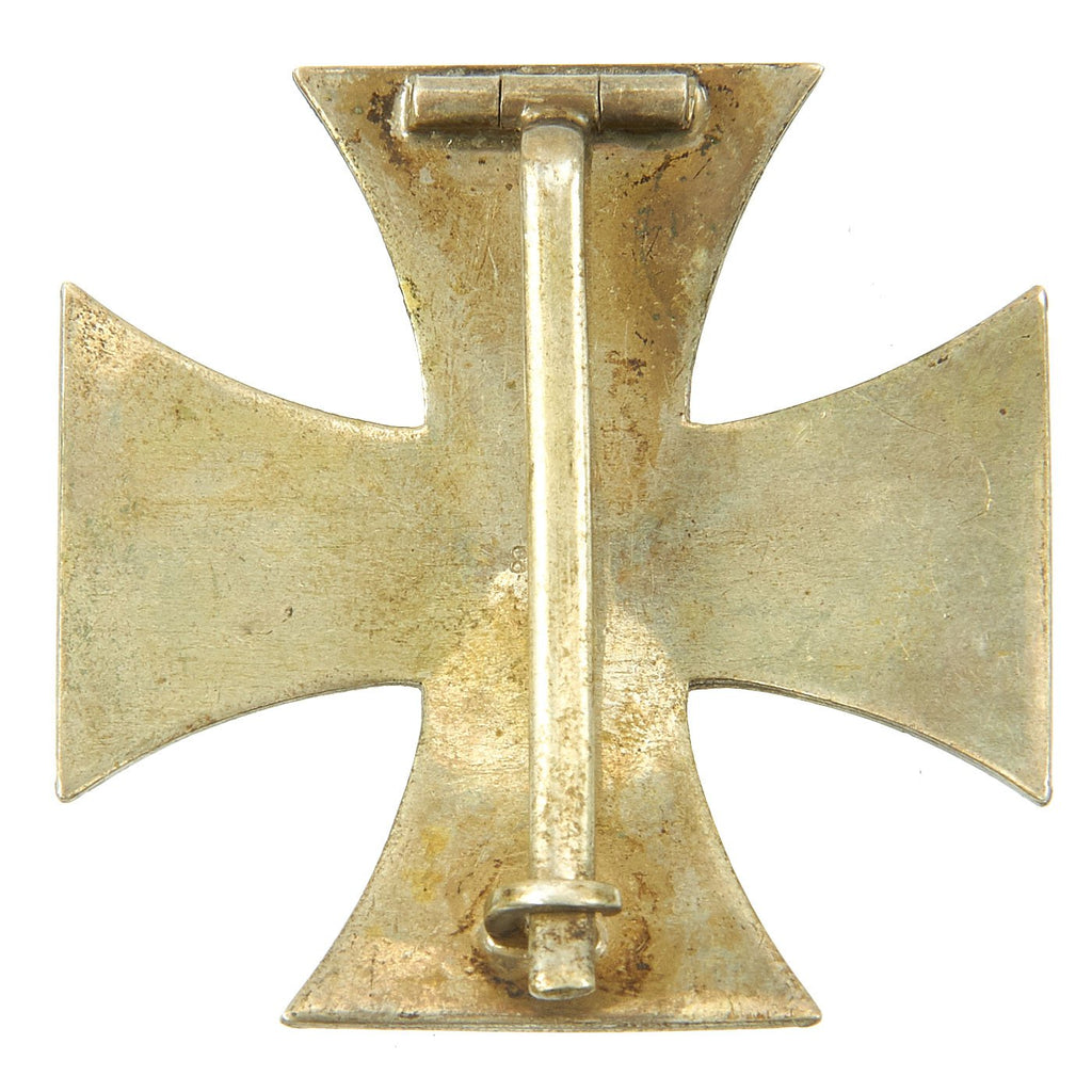 Original German WWI Prussian Vaulted Iron Cross First Class 1914 marke ...