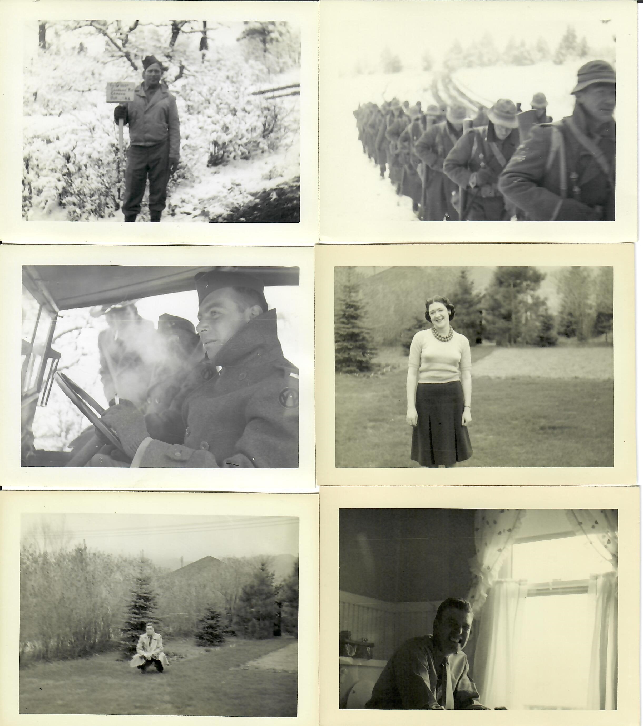Original U.S. WWII 163rd Infantry Regiment Uniform and Personal Effect ...