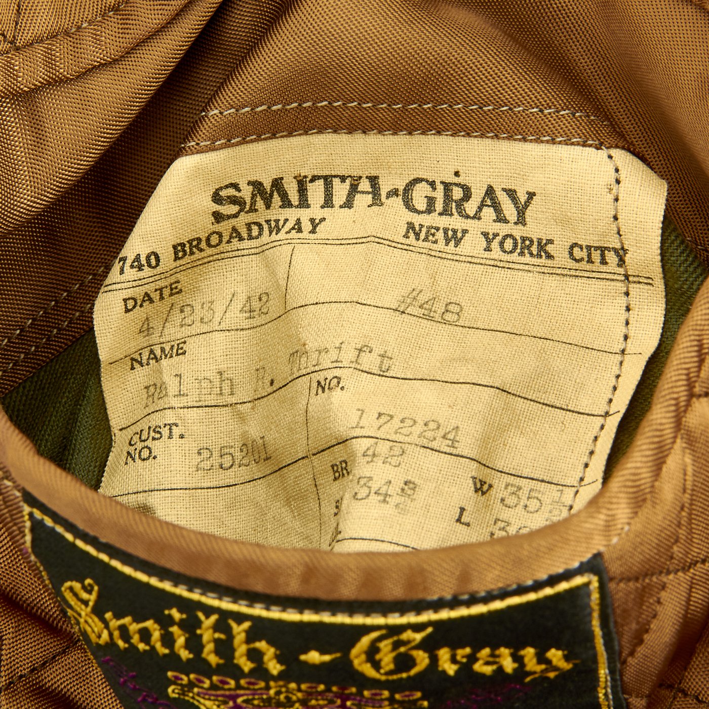 Original U.S. WWII 163rd Infantry Regiment Uniform and Personal Effect ...