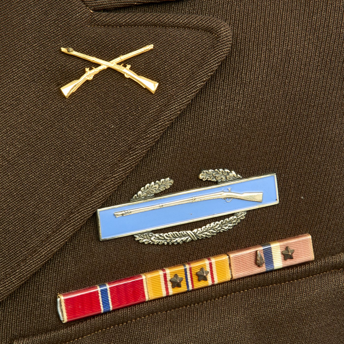 Original U.S. WWII 163rd Infantry Regiment Uniform and Personal Effect ...