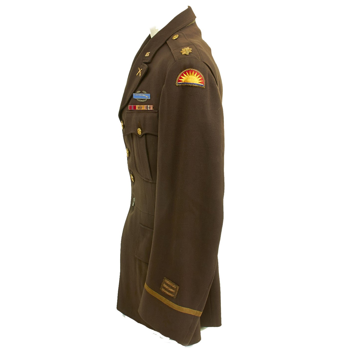 Original U.S. WWII 163rd Infantry Regiment Uniform and Personal Effect ...