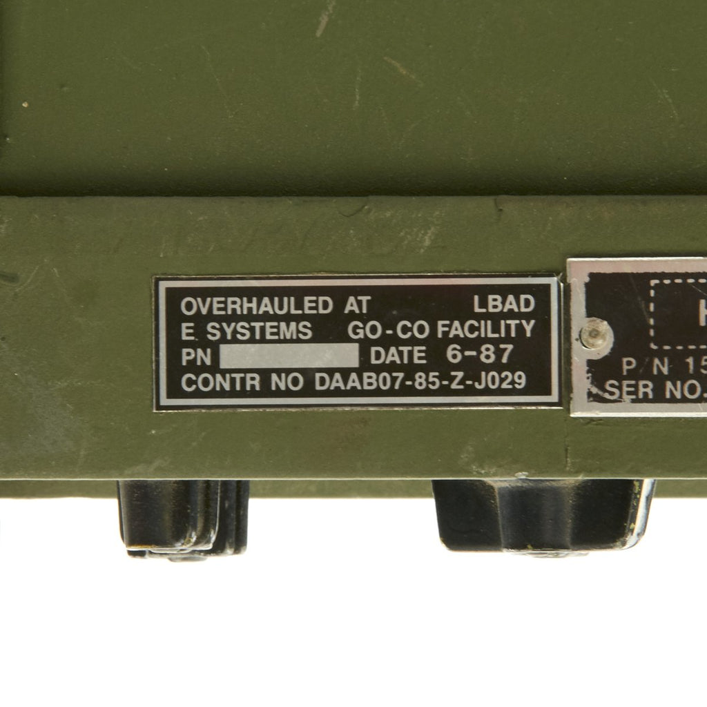 Original U.S. Vietnam War Era AN/PRC-74 Complete Radio Set with Spares ...