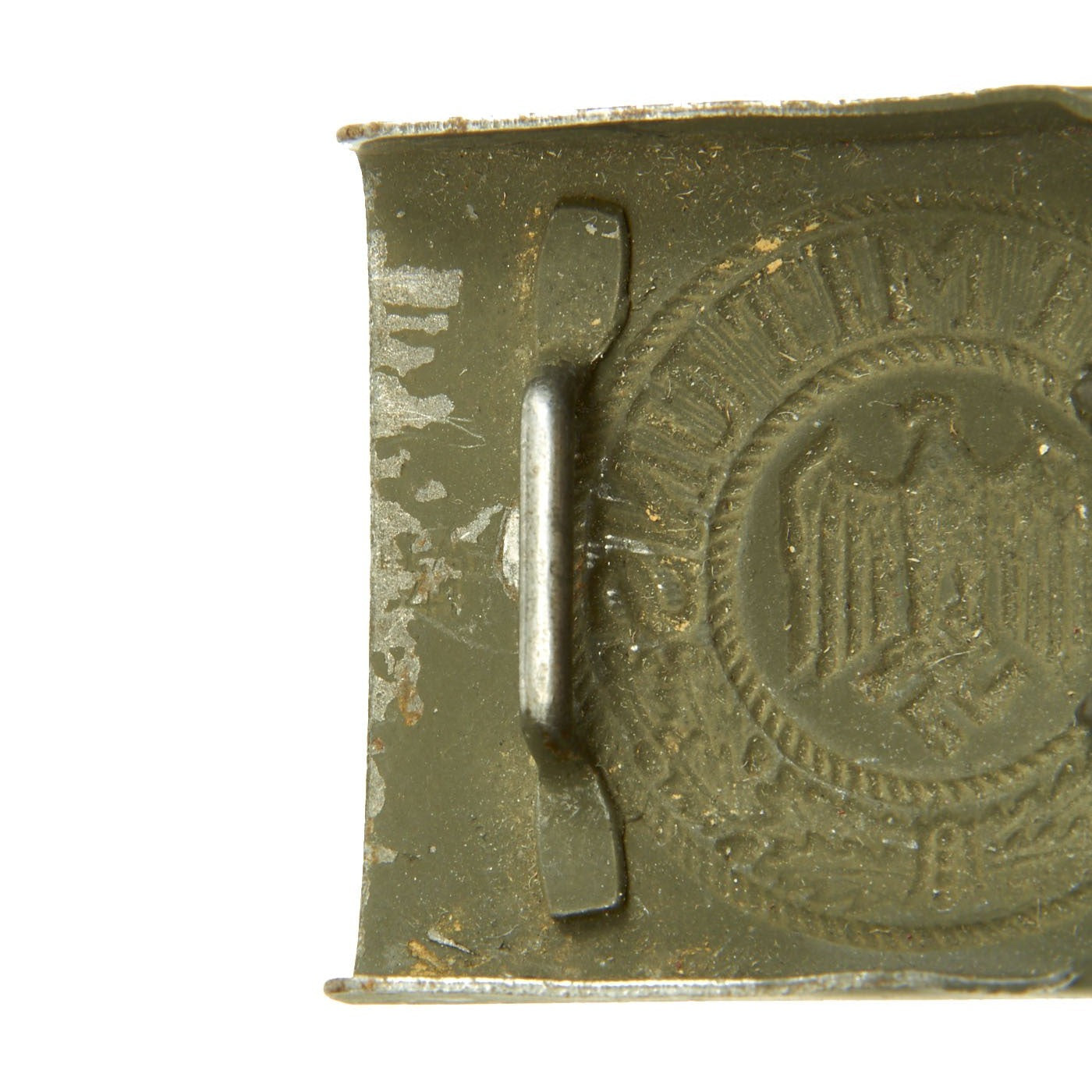 Original German WWII Army Heer Steel Belt Buckle by Hermann Koller - d ...