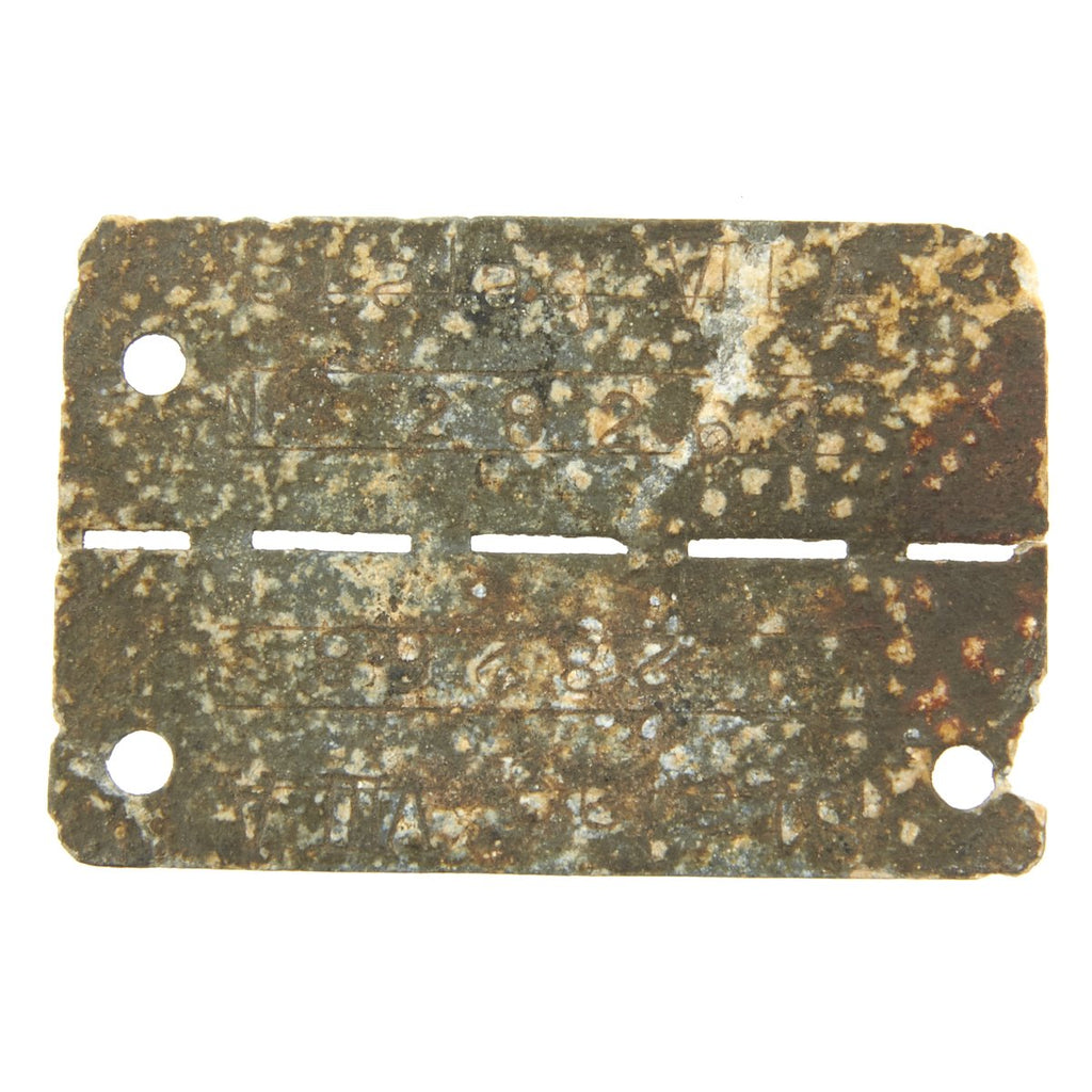 Original German WWII Stalag VIII POW ID Tags – International Military ...