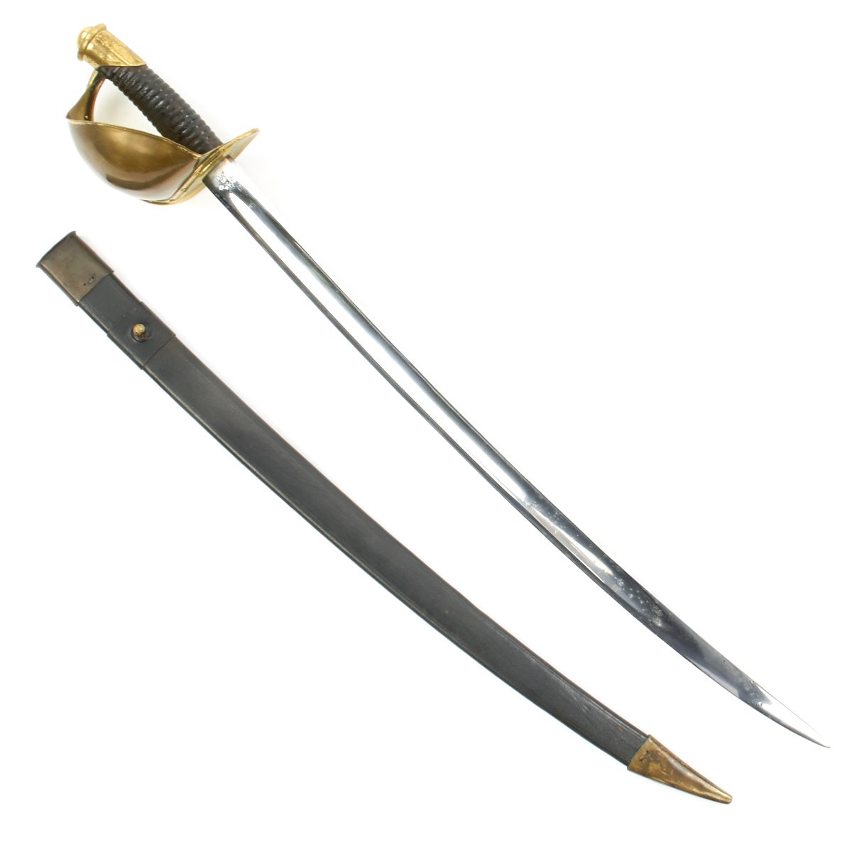 Original U.S. Civil War Rare Model 1860 Naval Cutlass by Ames Mfg. Co ...