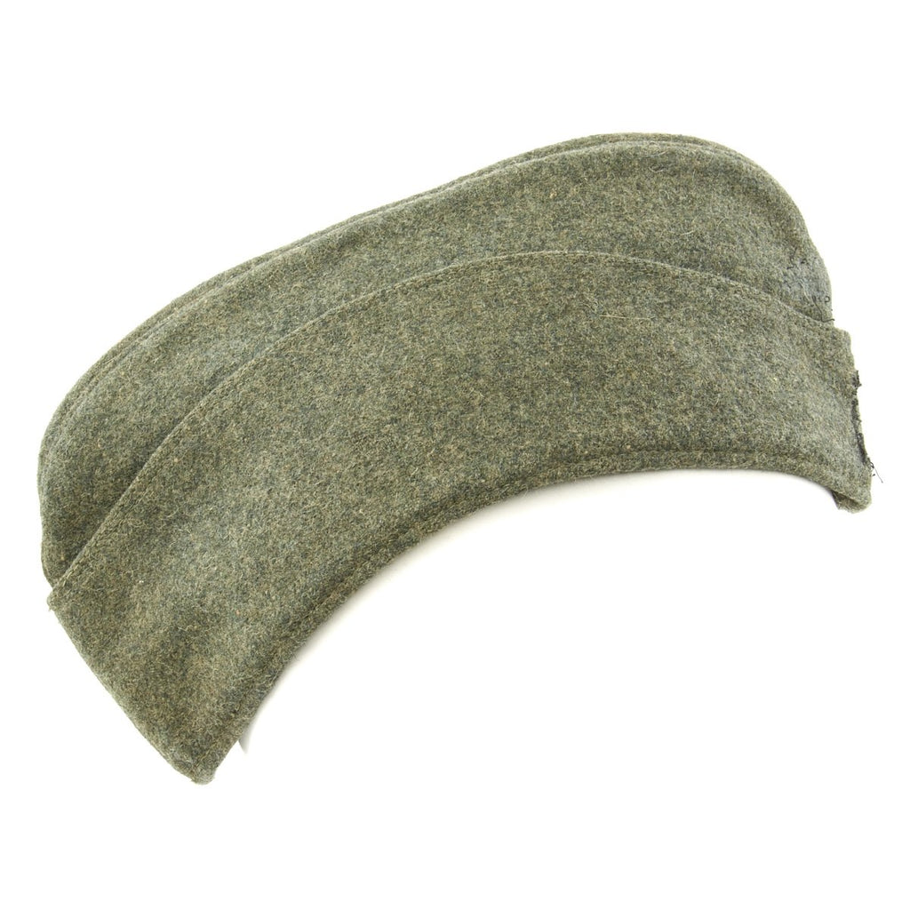 Original German WWII SS Overseas Side Cap with Insignia Removed ...