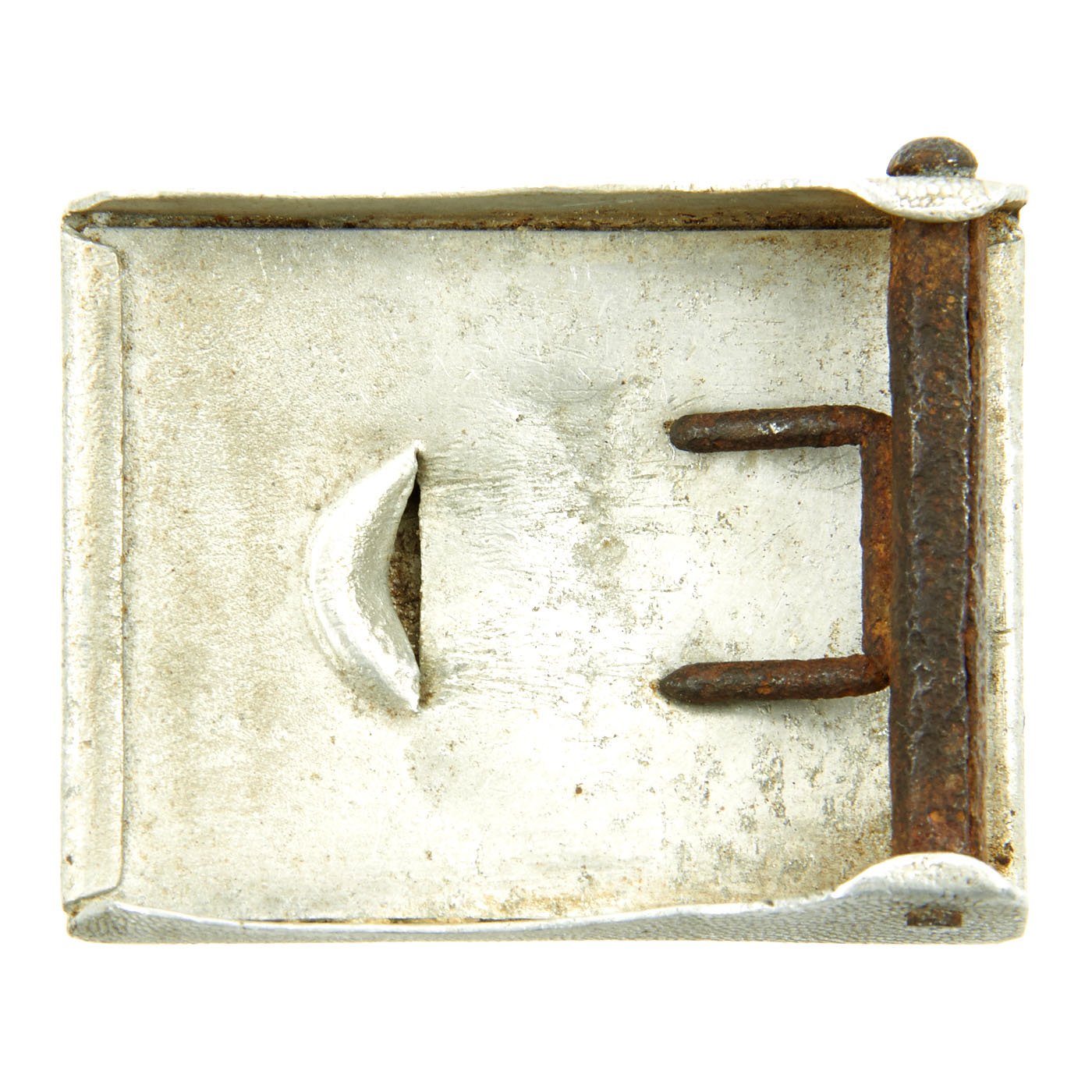 Original German WWII Early Droop Tail EM/NCO Luftwaffe Aluminum Belt B ...